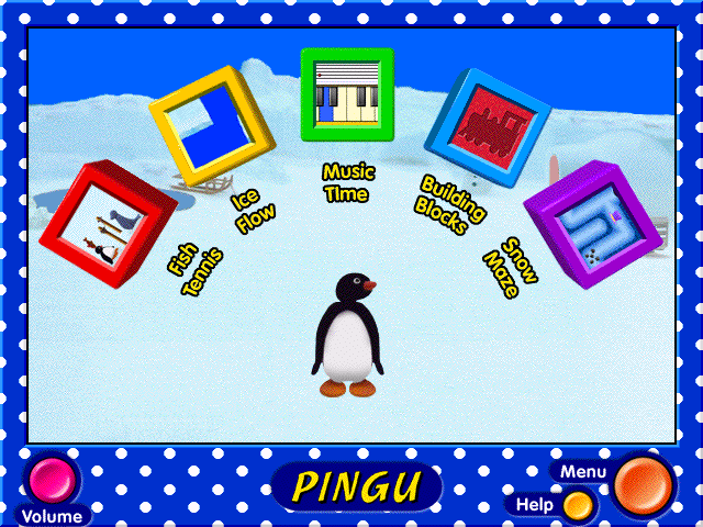 Screenshot of Pingu: A Barrel of Fun! (Windows, 1997) - MobyGames