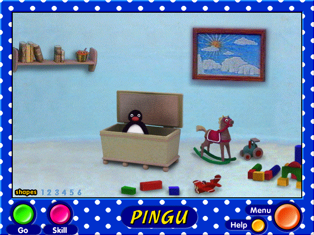 Screenshot of Pingu: A Barrel of Fun! (Windows, 1997) - MobyGames