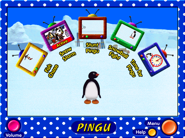 Screenshot of Pingu: A Barrel of Fun! (Windows, 1997) - MobyGames