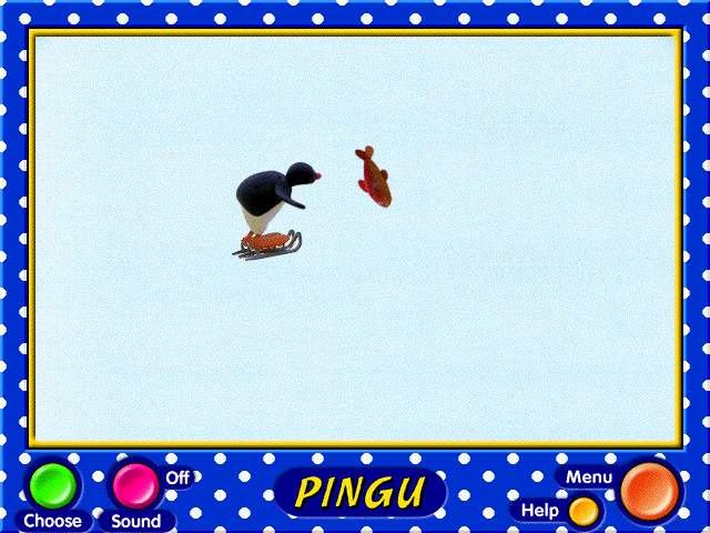 Screenshot of Pingu: A Barrel of Fun! (Windows, 1997) - MobyGames