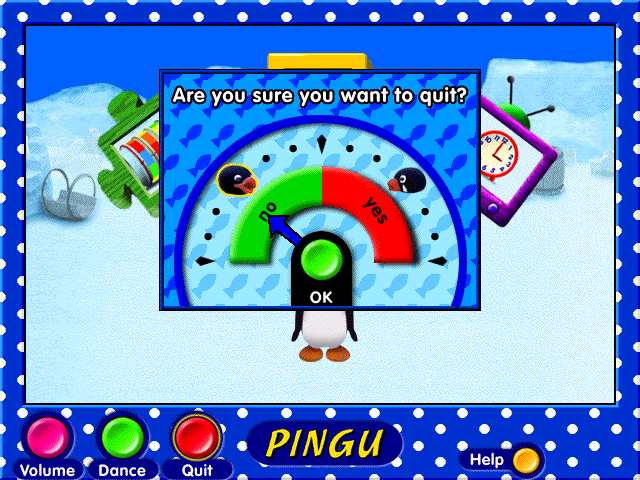 Screenshot of Pingu: A Barrel of Fun! (Windows, 1997) - MobyGames