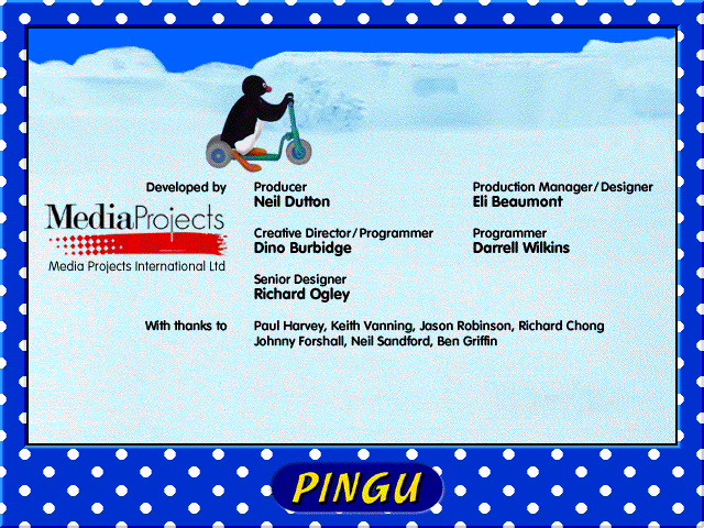 Screenshot of Pingu: A Barrel of Fun! (Windows, 1997) - MobyGames