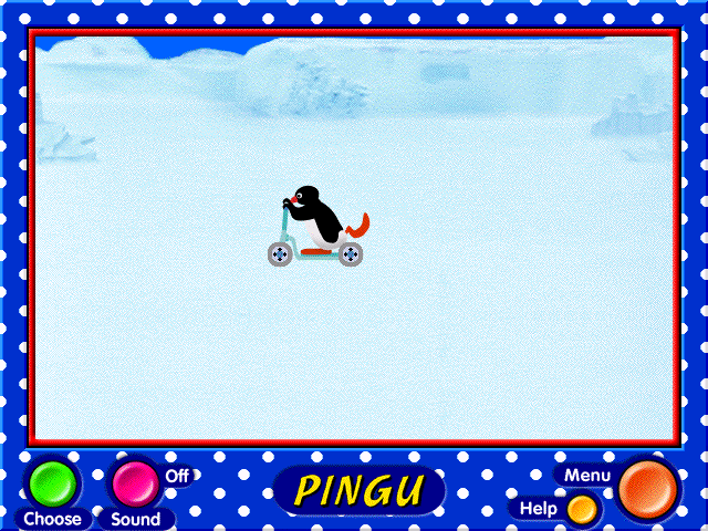 Screenshot of Pingu: A Barrel of Fun! (Windows, 1997) - MobyGames