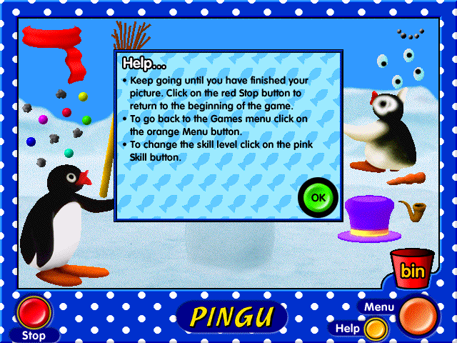 Screenshot of Pingu: A Barrel of Fun! (Windows, 1997) - MobyGames
