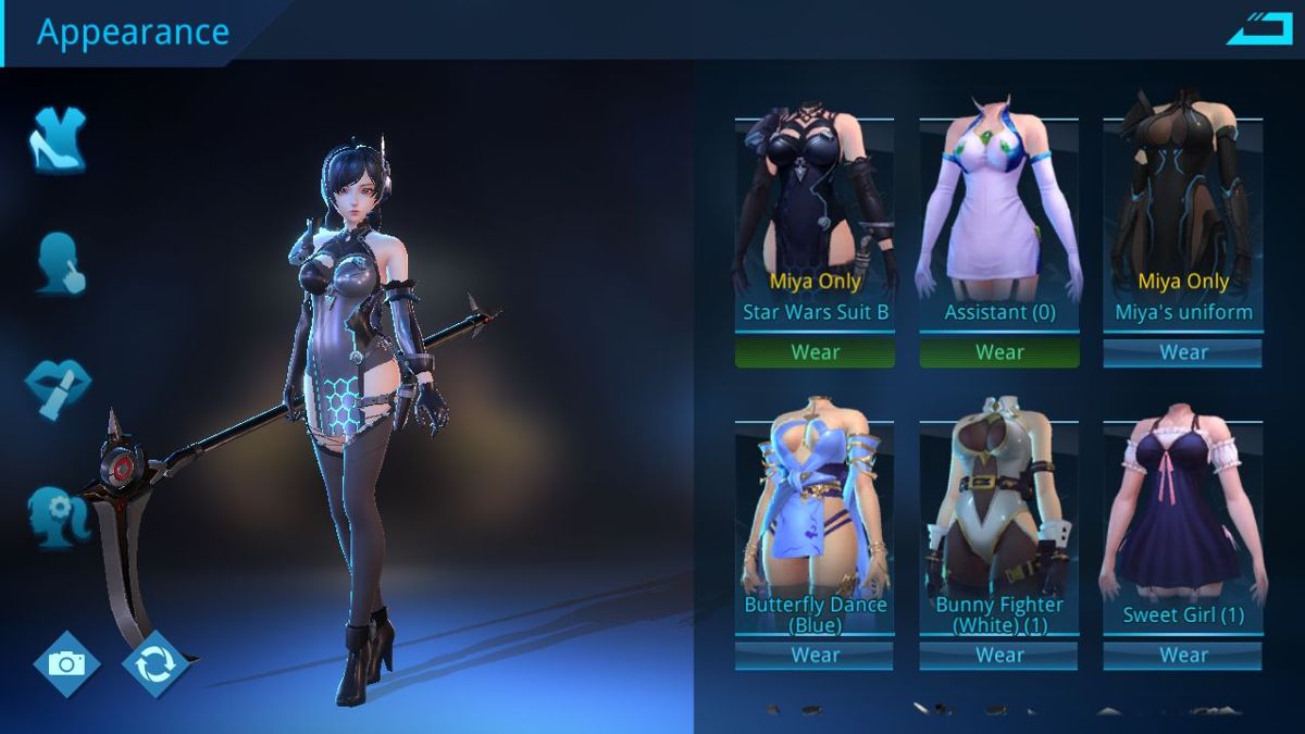 Angel Legion: DLC Butterfly Dance (Blue) screenshots - MobyGames