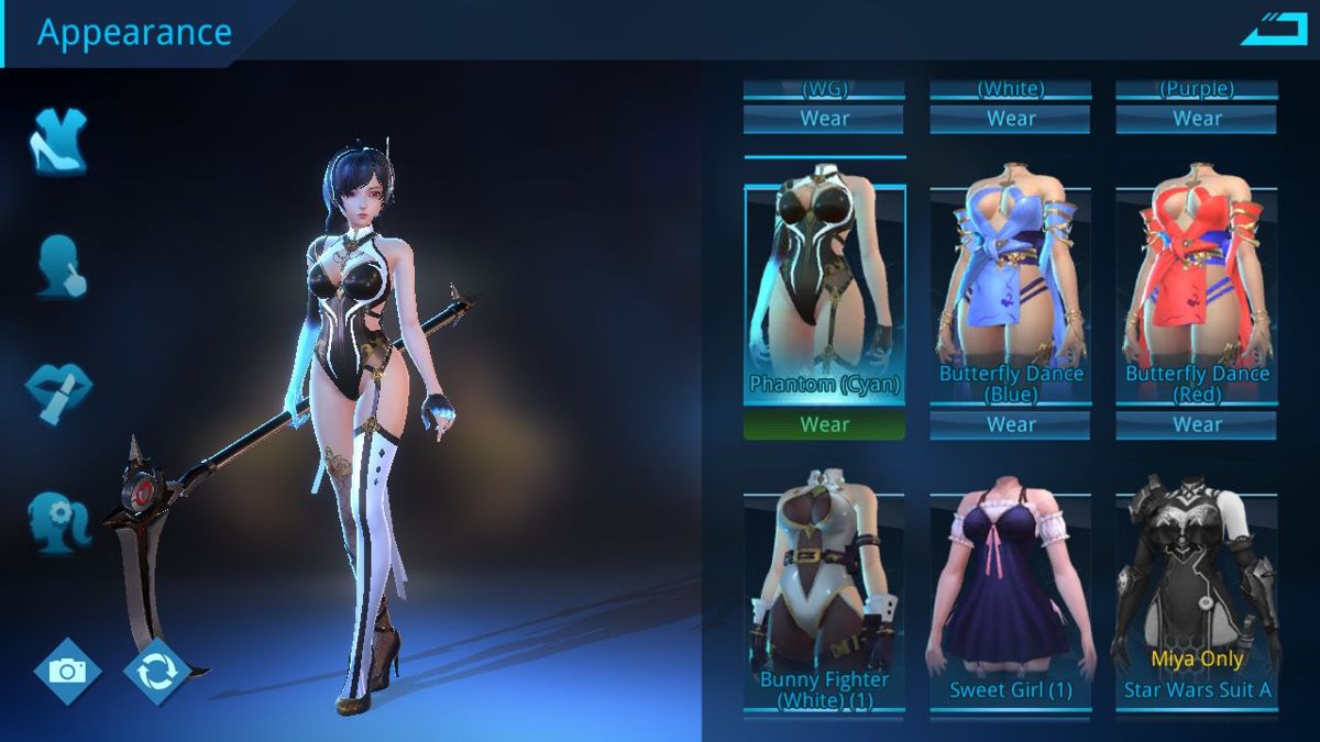 Screenshot of Angel Legion: DLC Phantom (Cyan) (Windows, 2023) - MobyGames