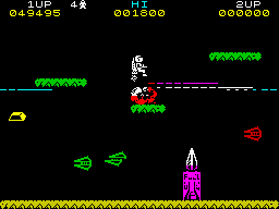 Screenshot of Jetpac (ZX Spectrum, 1983) - MobyGames