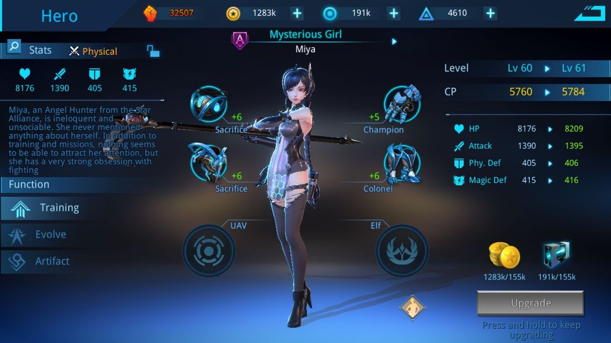 Angel Legion: DLC Cute Kitty (Green) screenshots - MobyGames