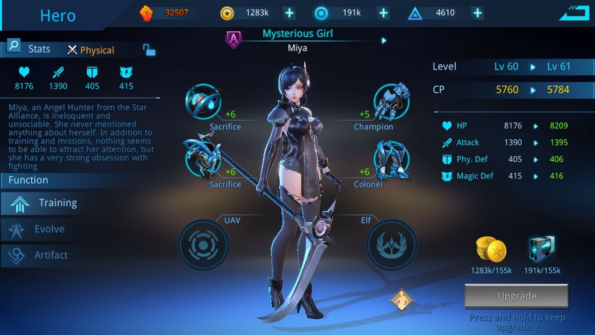 Angel Legion: DLC Lil Lily (Purple) screenshots - MobyGames