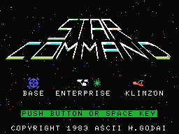 Star Command (1983) - MobyGames