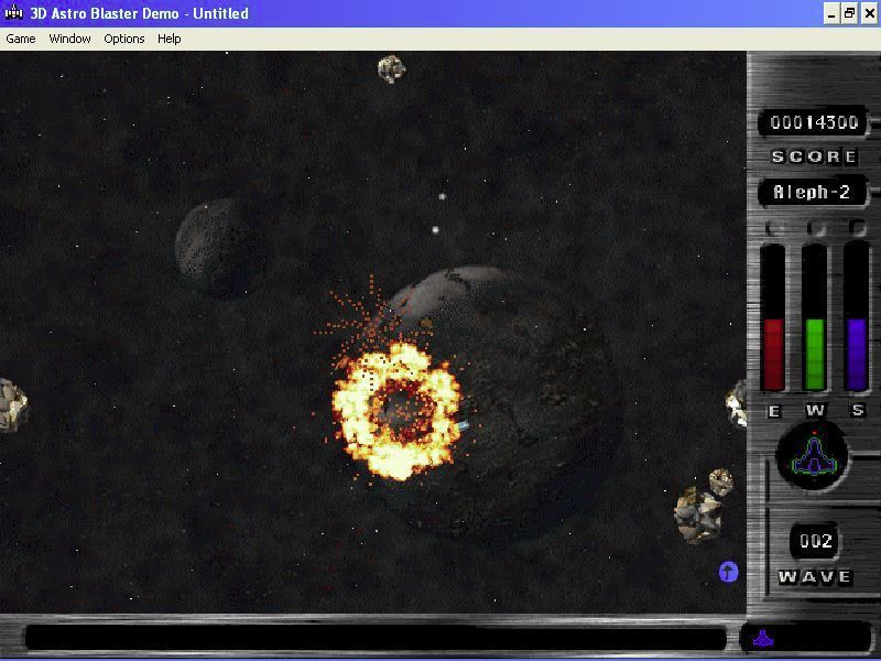 Screenshot of 3D Astro Blaster (Windows, 1999) - MobyGames