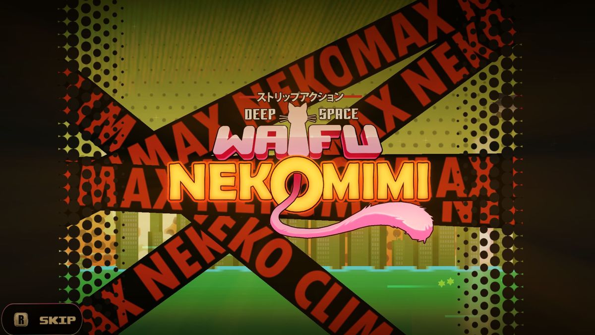 Screenshot of Deep Space Waifu: Nekomimi (Windows, 2018) - MobyGames