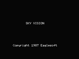 Sky Vision (1987) - MobyGames