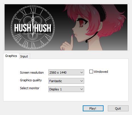 Screenshot of Hush Hush (Windows, 2022) - MobyGames