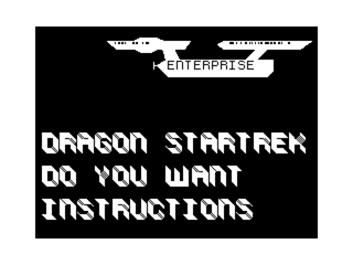 Dragon Startrek (1983) - MobyGames