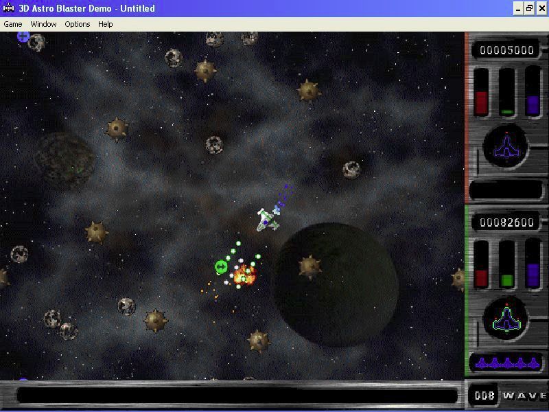 Screenshot of 3D Astro Blaster (Windows, 1999) - MobyGames