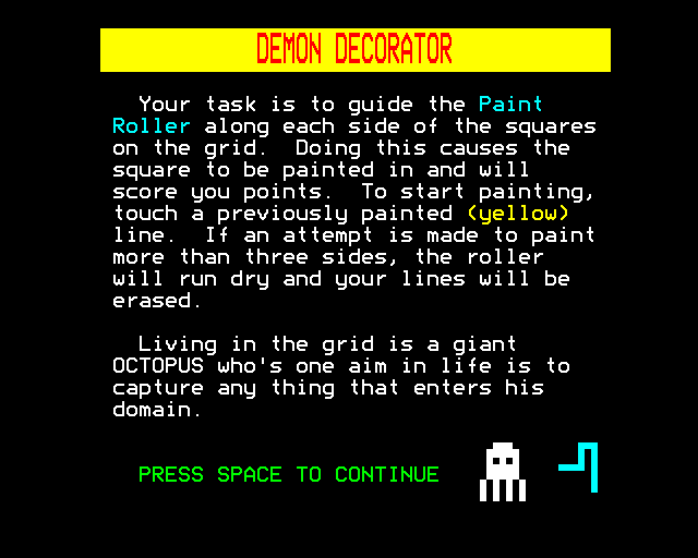 Demon Decorator (1983) - MobyGames