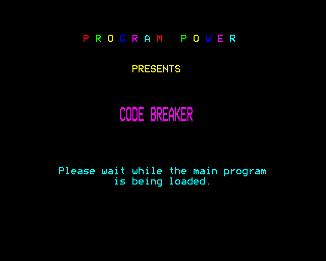 Mastermind (1982) - MobyGames