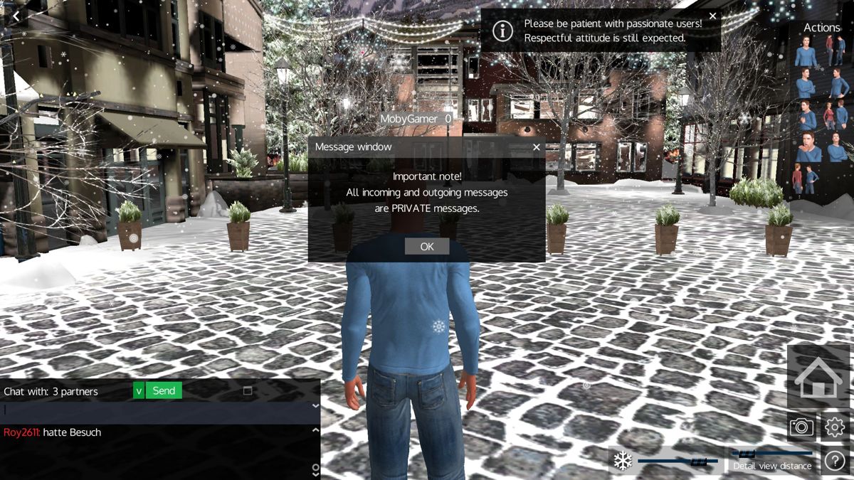 Screenshot of AChat (Windows, 2020) - MobyGames