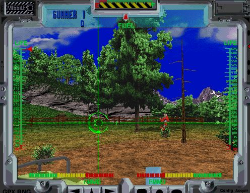 Screenshot of Behind... Enemy Lines (Arcade, 1997) - MobyGames