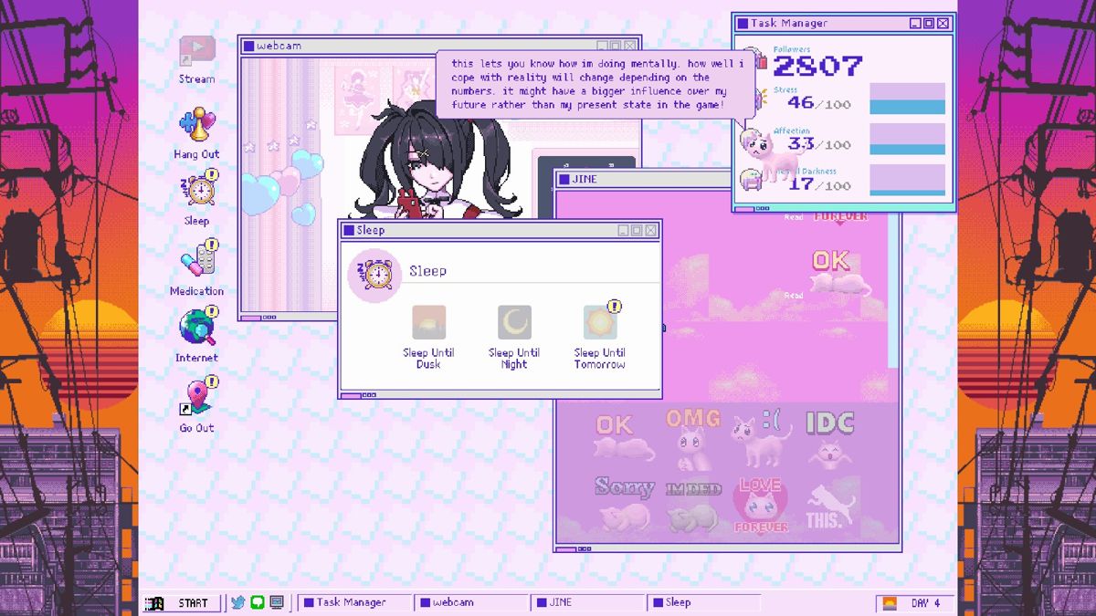 Screenshot of Needy Streamer Overload (Windows, 2022) - MobyGames