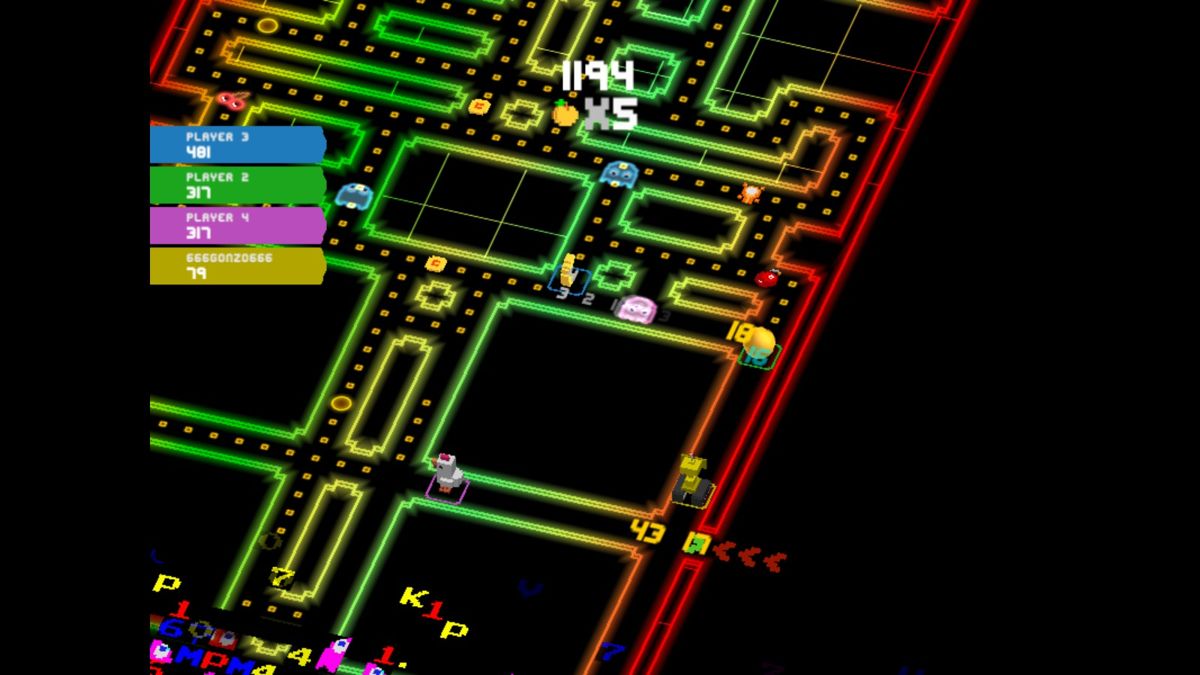 Screenshot of Pac-Man 256 (Windows, 2016) - MobyGames