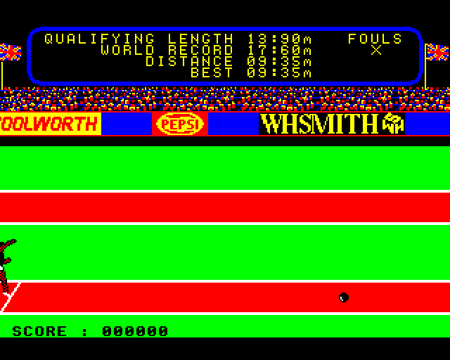 Screenshot of Olympic Decathlon (BBC Micro, 1985) - MobyGames