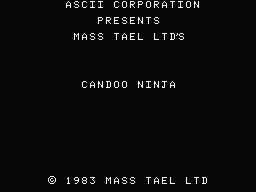 Candoo Ninja (1984) - MobyGames