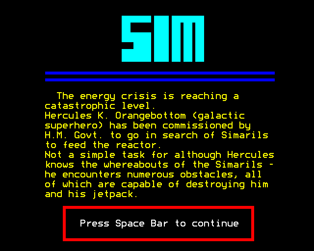 Sim (1984) - MobyGames