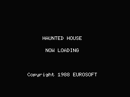 Haunted House (1988) - MobyGames