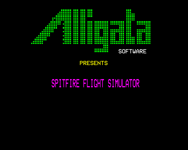 Spitfire Flight Simulator (1983) - MobyGames