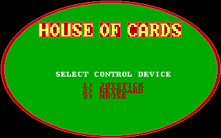 House of Cards (1989) - MobyGames