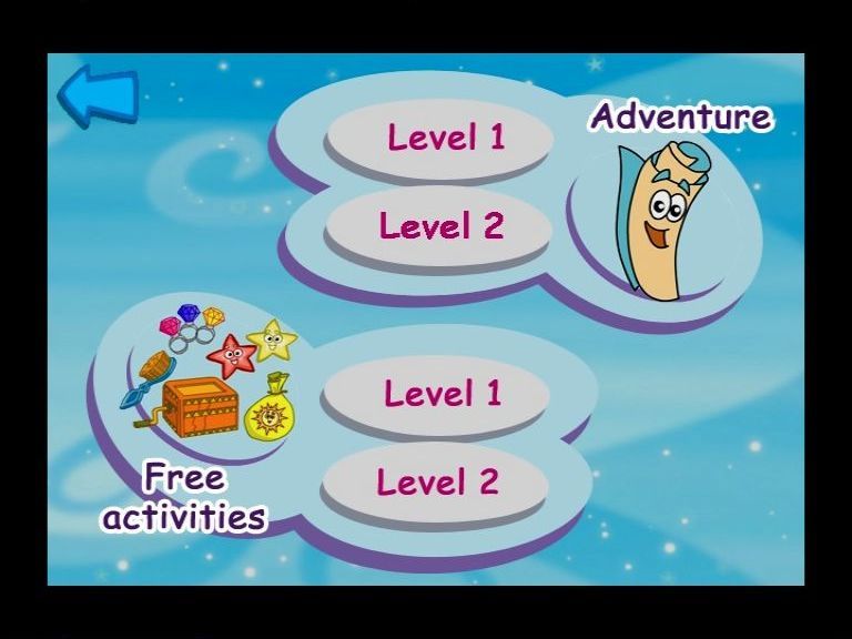 Screenshot of Dora the Explorer: Fairytale Adventure (DVD Player, 2004 ...