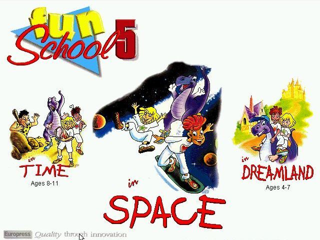 Fun School 5: Space screenshots - MobyGames