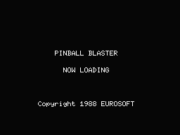 Pinball Blaster (1988) - MobyGames