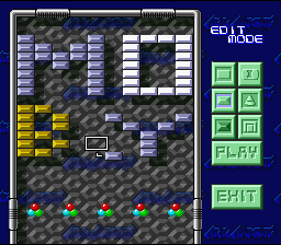 Screenshot of Arkanoid: Doh It Again (SNES, 1997) - MobyGames