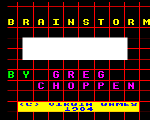 Brainstorm Attributes, Tech Specs, Ratings - MobyGames