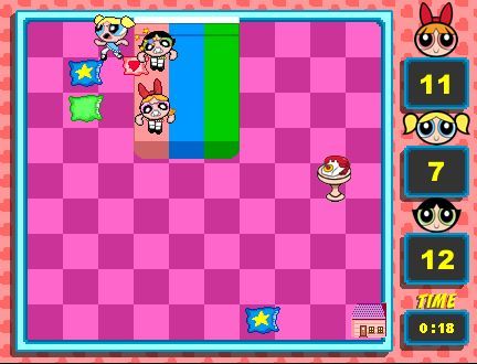 Screenshot of Smash! Hits: The Powerpuff Girls (included games ...