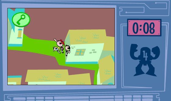 Screenshot of Smash! Hits: The Powerpuff Girls (included games ...