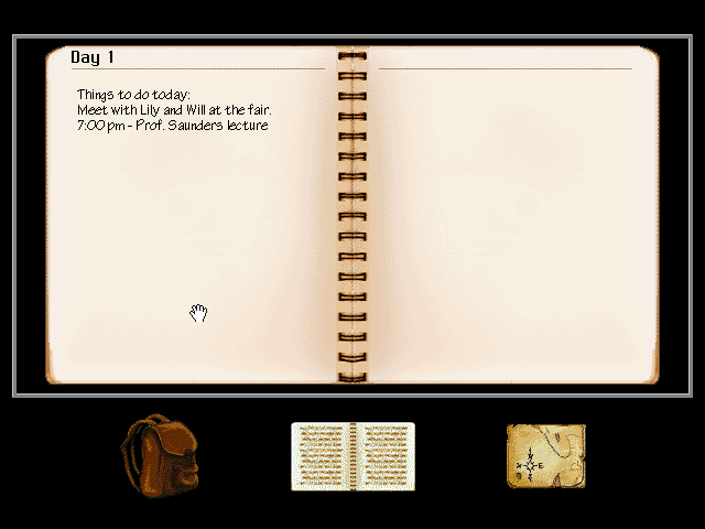 Screenshot of Mysterious Island: A Race Against Time and Hot Lava! (Windows 3.x, 1996) - MobyGames