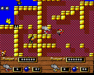 Screenshot of CJ in the USA (Amiga, 1991) - MobyGames