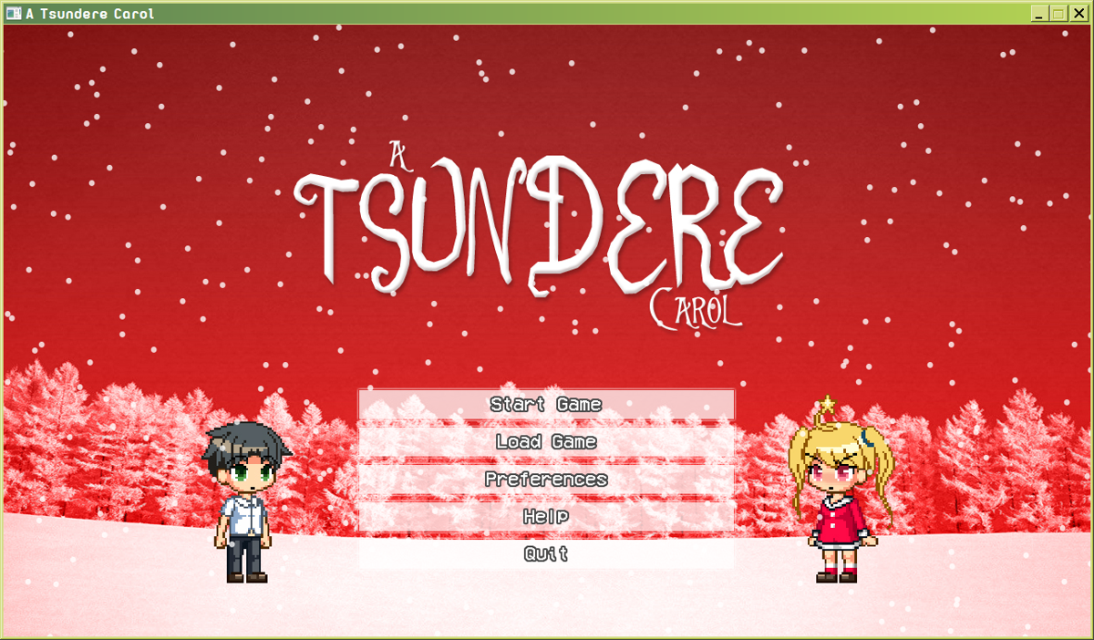 A Tsundere Carol (2014) - MobyGames