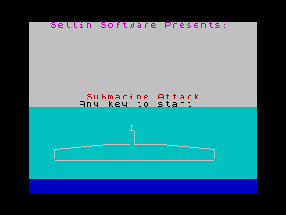 Submarine Attack (1982) - MobyGames