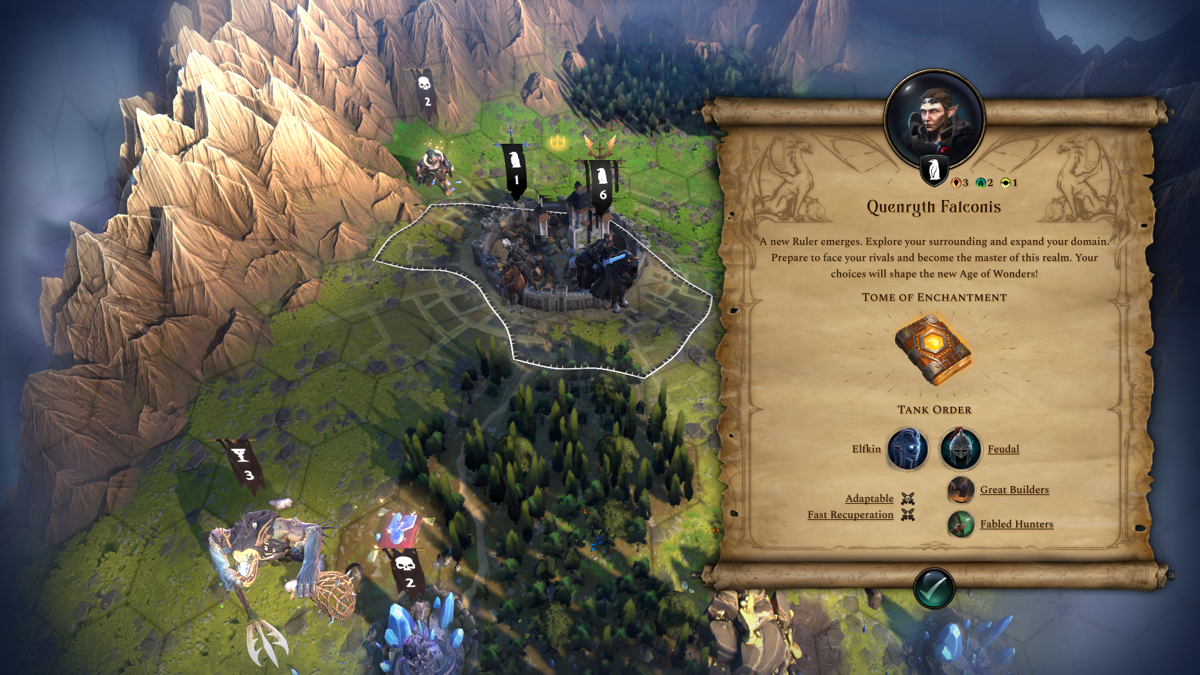 Screenshot of Age of Wonders 4 (Windows, 2023) - MobyGames