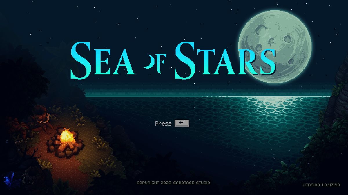 Screenshot of Sea of Stars (Windows, 2023) - MobyGames