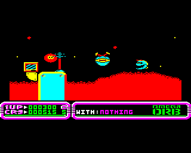 Screenshot of Omega Orb (BBC Micro, 1987) - MobyGames