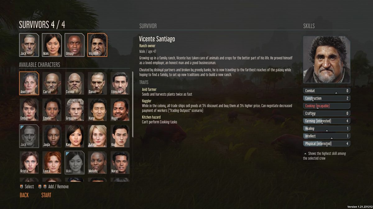 Screenshot of Stranded: Alien Dawn (Windows, 2022) - MobyGames