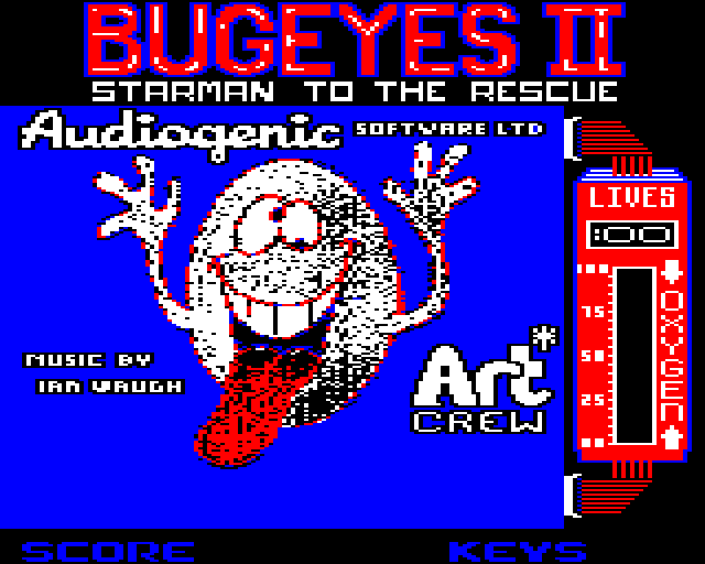 Bug Eyes 2: Starman to the Rescue (1986) - MobyGames