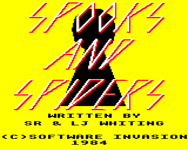 Spooks & Spiders (1984) - MobyGames