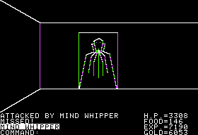 Screenshot of Ultima (Apple II, 1981) - MobyGames